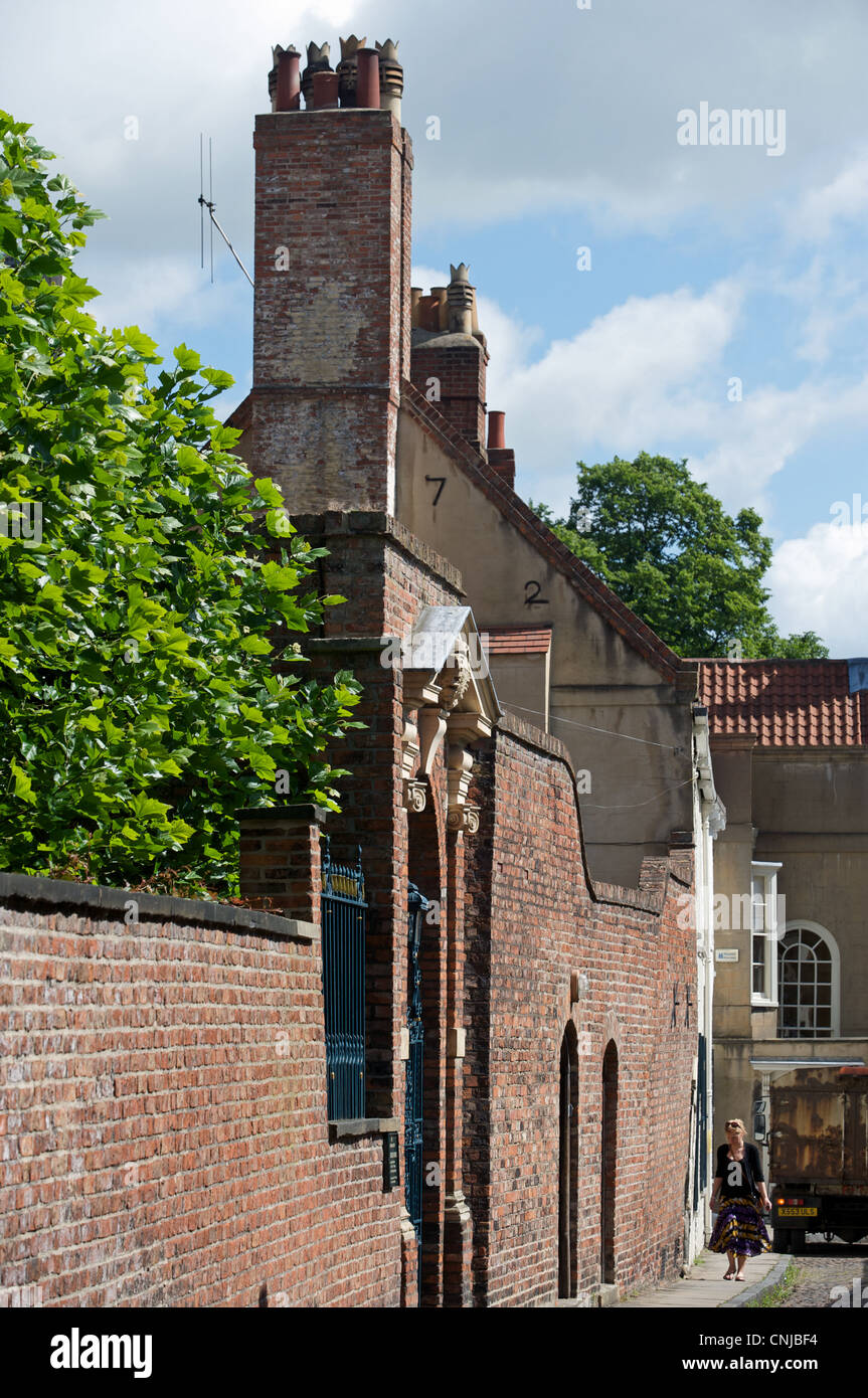 Back street York North Yorkshire UK Stock Photo - Alamy
