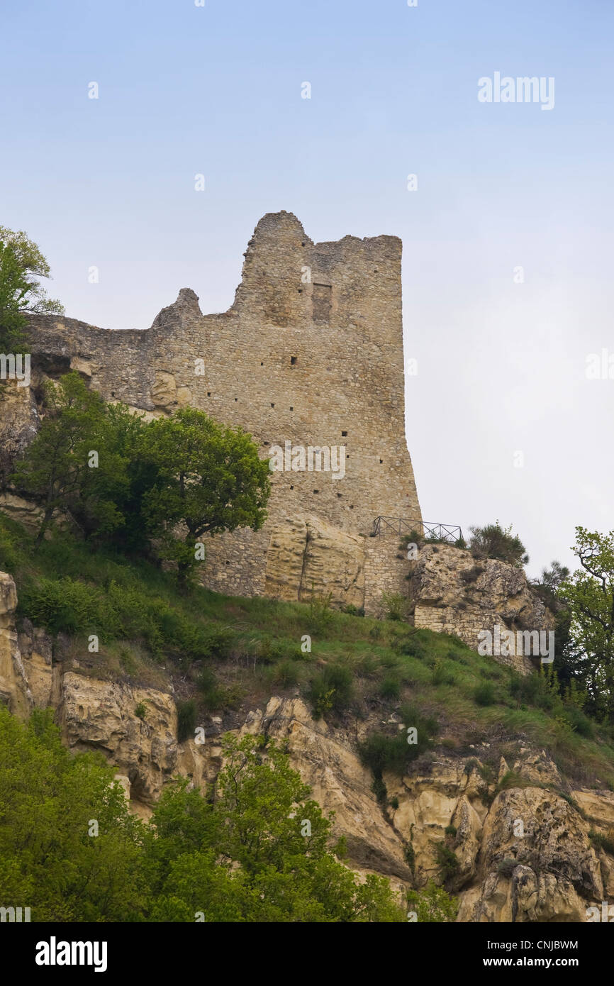 Italy, Emilia Romagna, Canossa, Matilde di Canossa castle Stock Photo ...