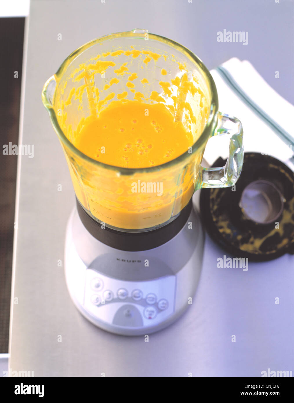 Cook Mashing Vegetables High Resolution Stock Photography and Images ...