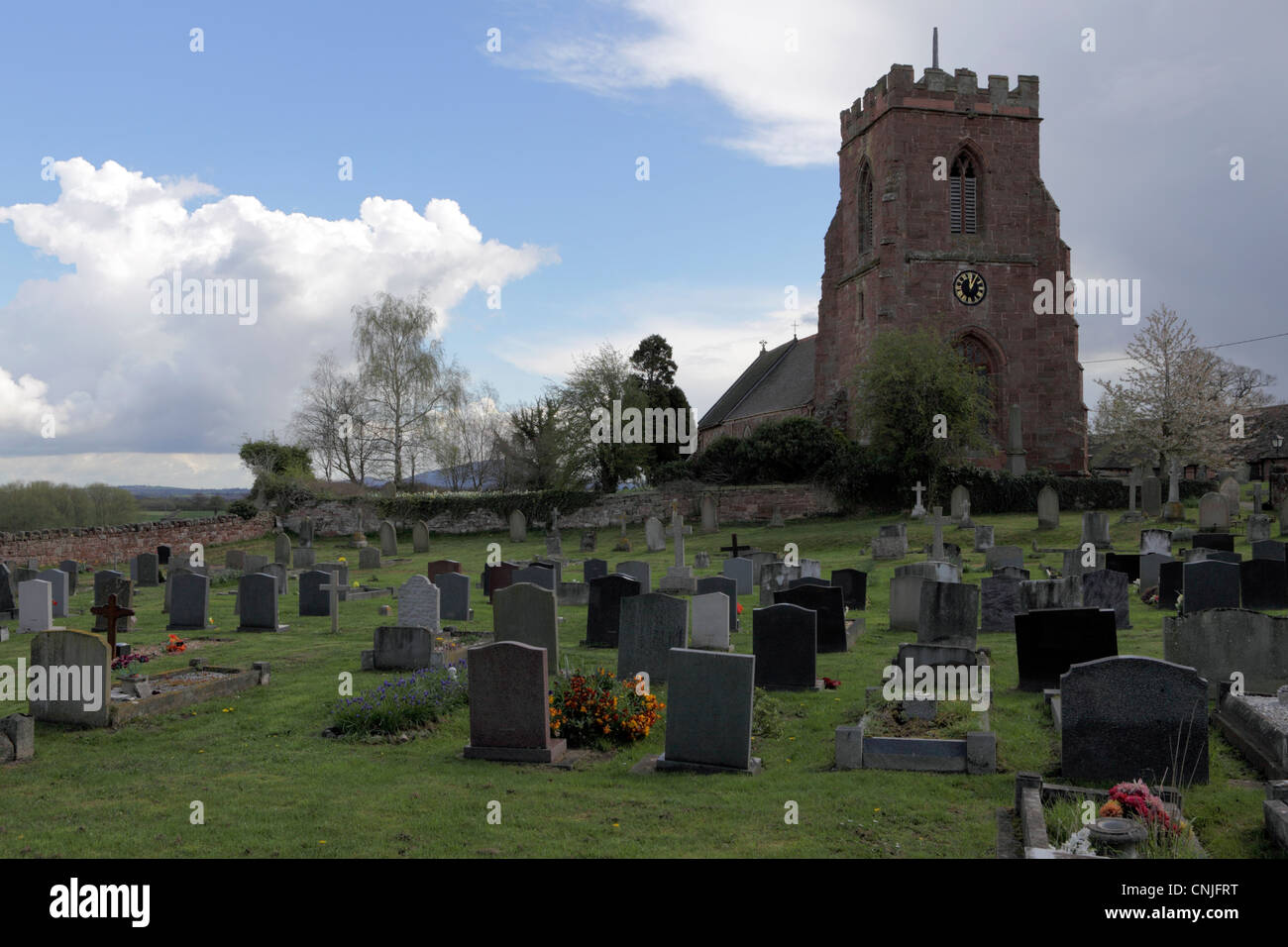 All saints church berrington hi-res stock photography and images - Alamy