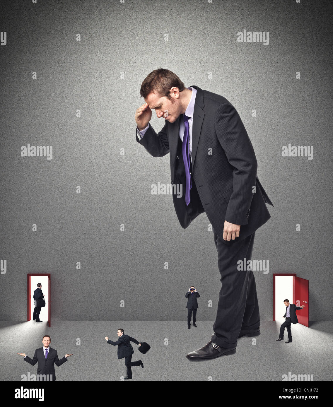 Man illustration different hi-res stock photography and images - Alamy