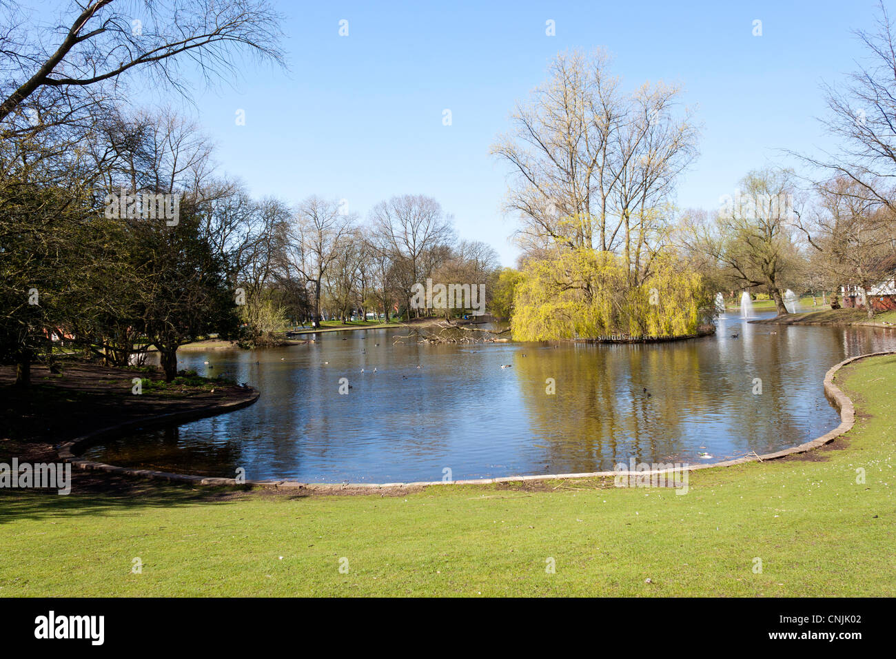 Hanley park stoke on trent hi-res stock photography and images - Alamy