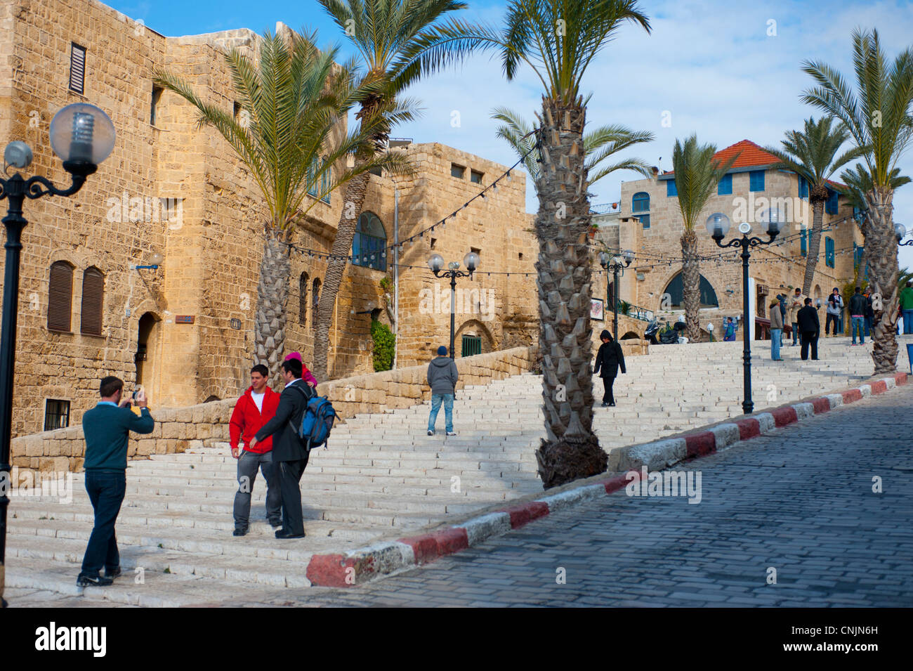 Middle East Israel Jaffa (yaffo) the ancient port city next to Tel Aviv ...