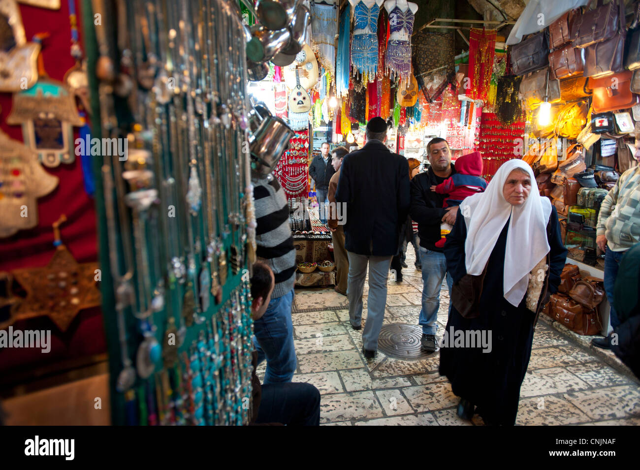 Middle East Israel Old City of Jerusalem souk bazaar Muslim Islamic ...