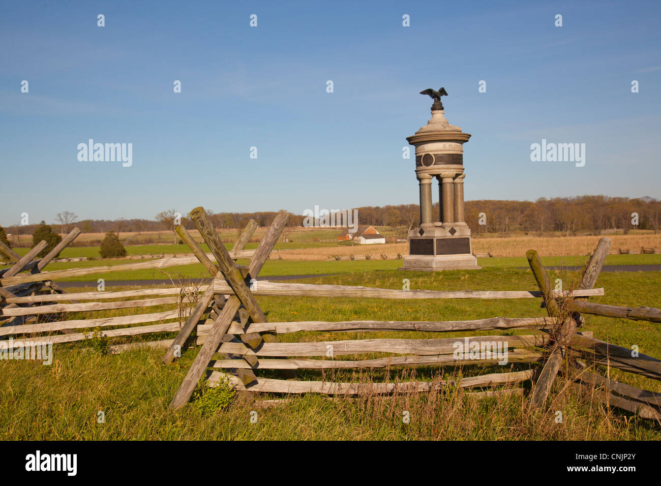 Gettysburg National Military Park Visitor Center Stock Photo - Alamy