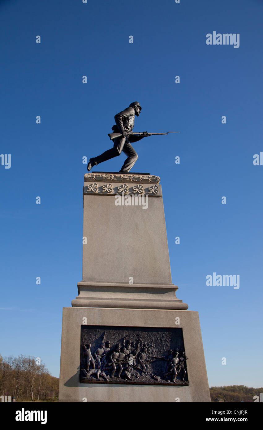 Gettysburg National Military Park Visitor Center Stock Photo - Alamy