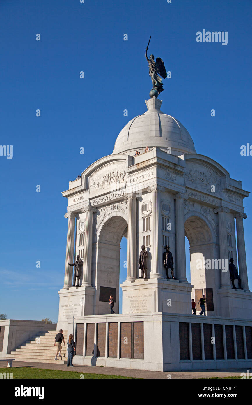 Gettysburg National Military Park Visitor Center Stock Photo - Alamy