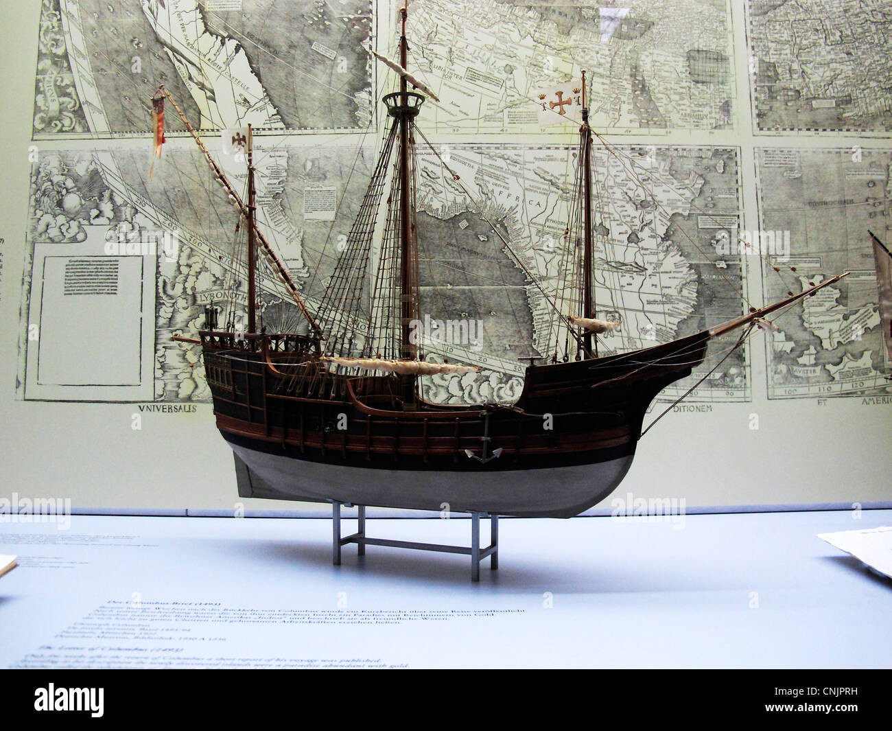 Columbus santa maria 1492 hi-res stock photography and images - Alamy