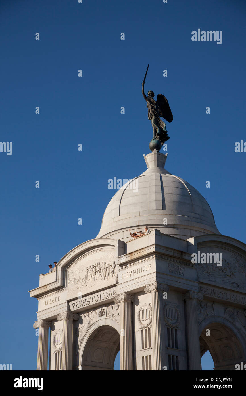 Gettysburg National Military Park Visitor Center Stock Photo - Alamy