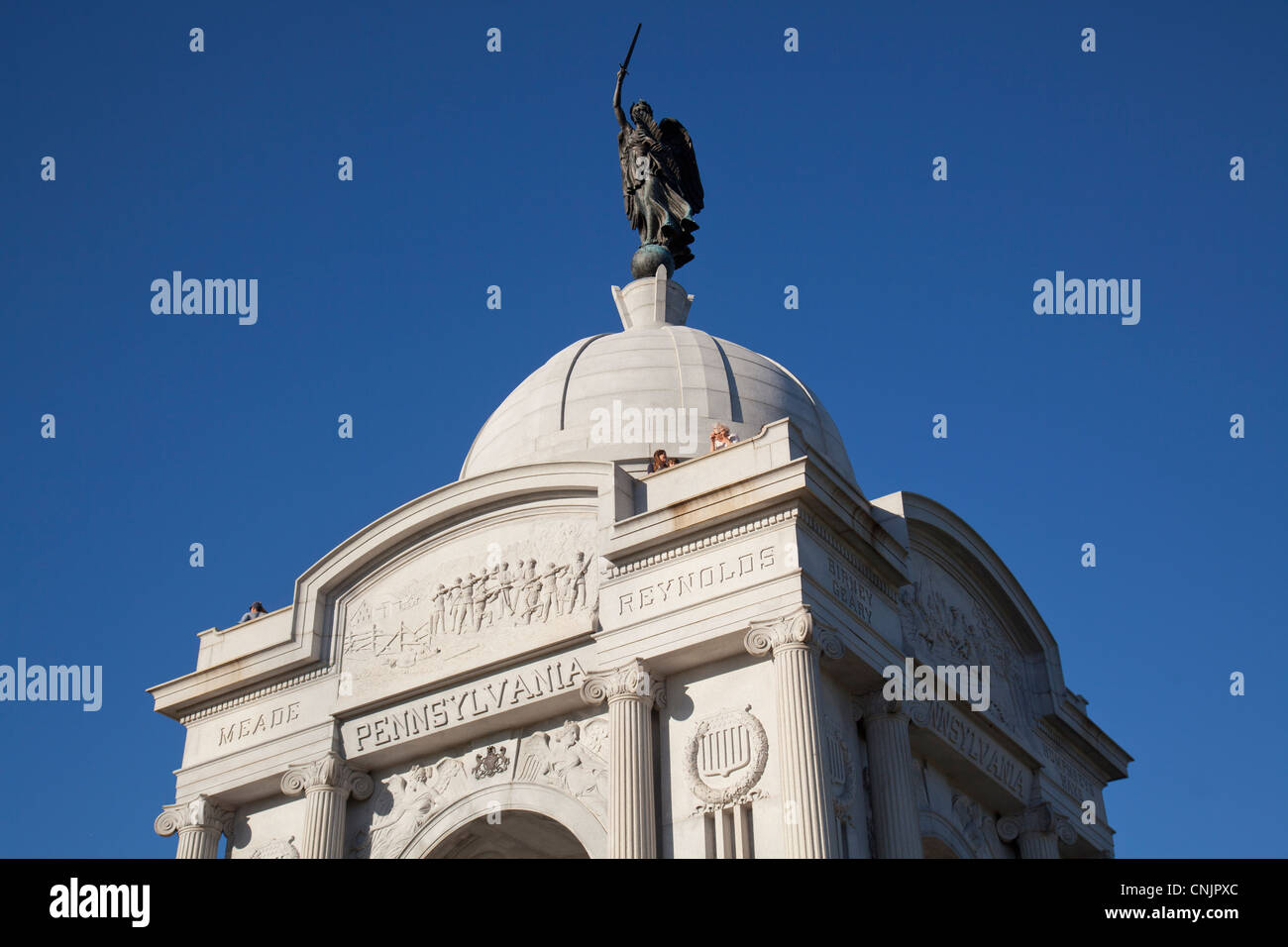 Gettysburg National Military Park Visitor Center Stock Photo - Alamy