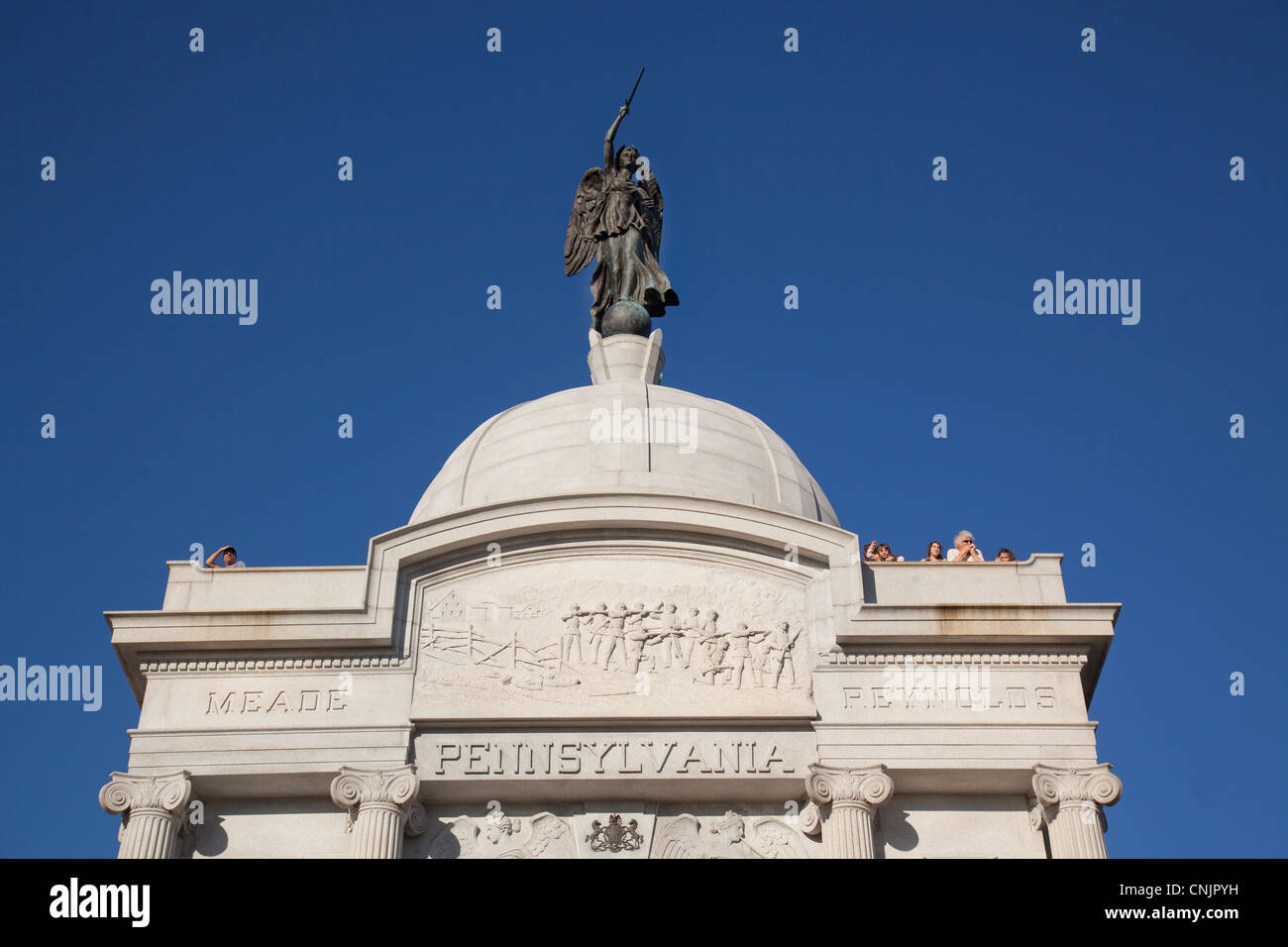 Gettysburg National Military Park Visitor Center Stock Photo - Alamy
