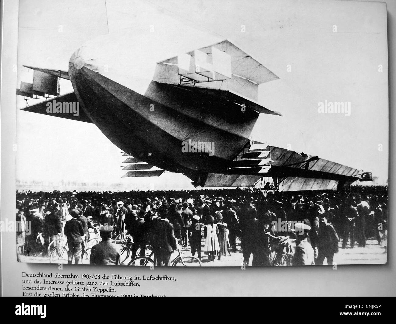 German leading Airship building 1907 08 Zeppelin Germany Munich German ...