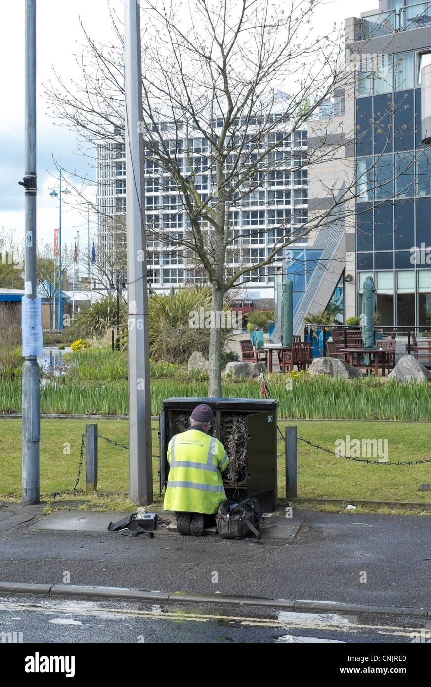 British telecom engineer hi-res stock photography and images - Alamy