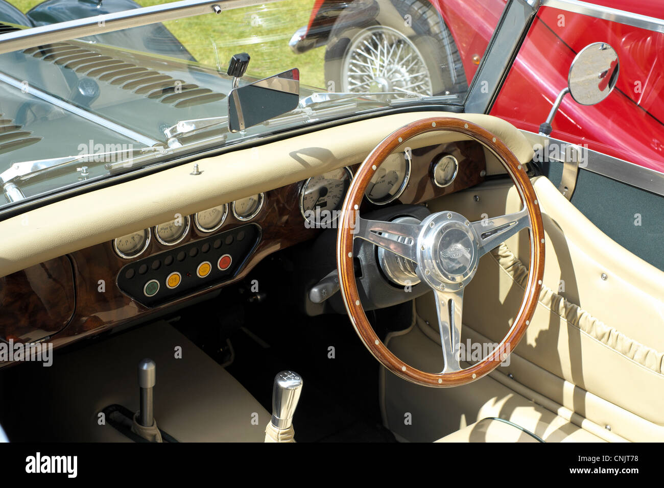 Morgan sports car dashboard hi-res stock photography and images - Alamy