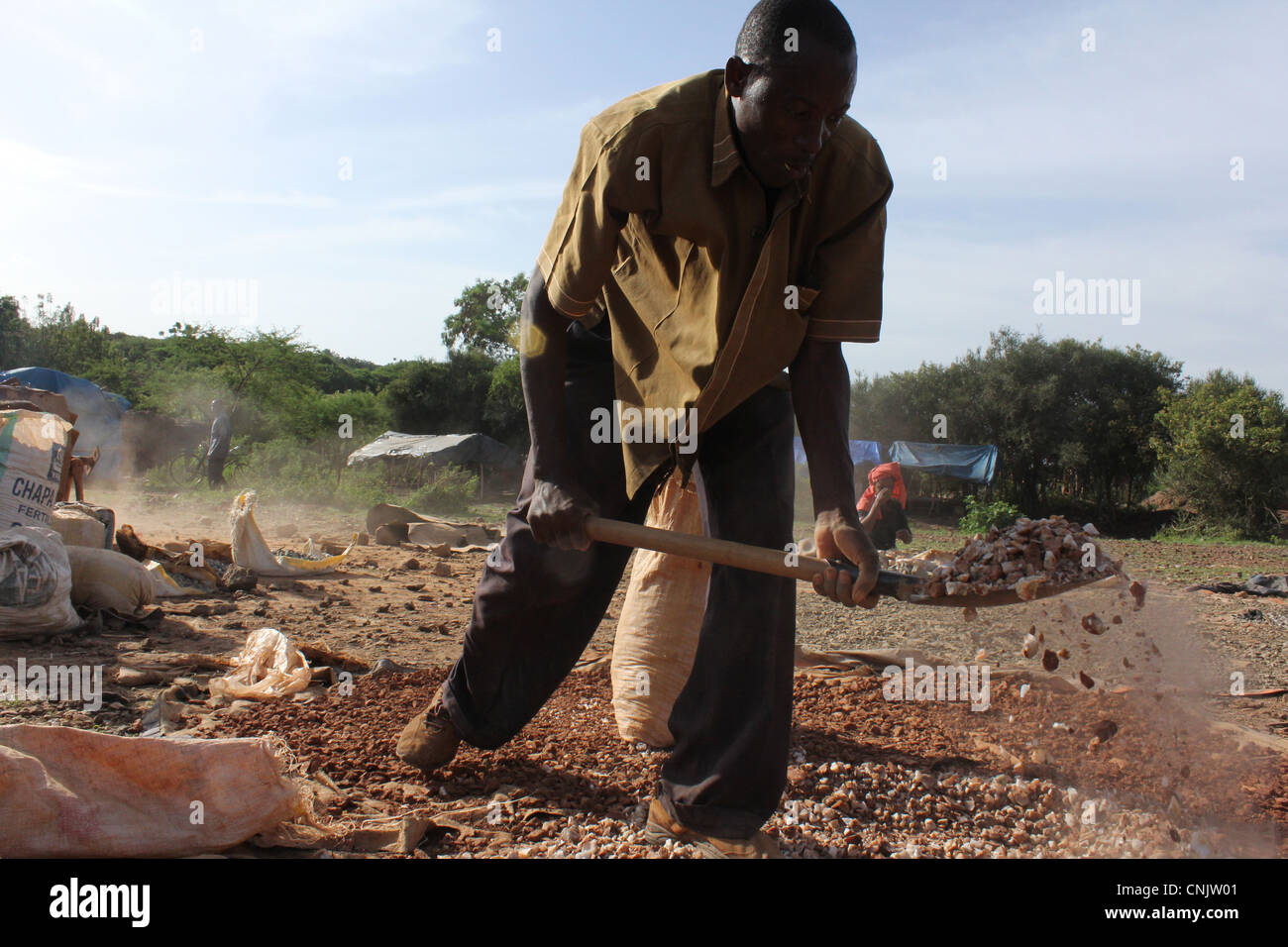Tanzania gold mine hi-res stock photography and images - Alamy