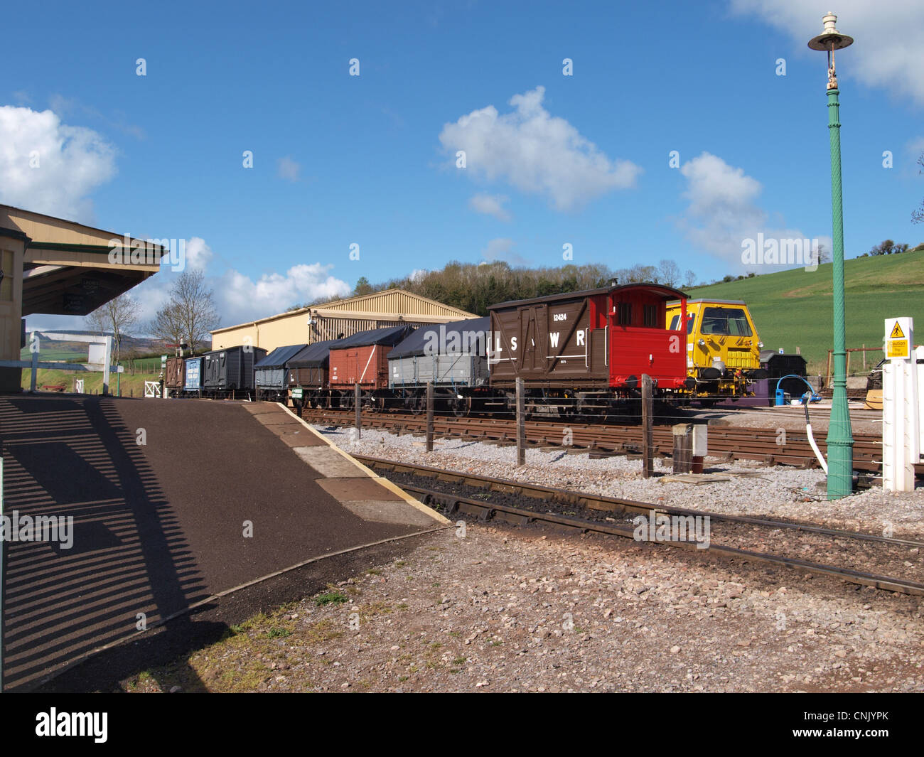 Somerset and Dorset Railway Museum. Washford. Somerset. UK Stock Photo - Alamy