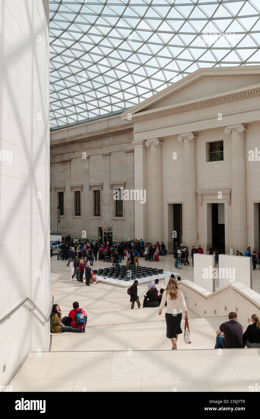 The Great Court in the British Museum Stock Photo - Alamy