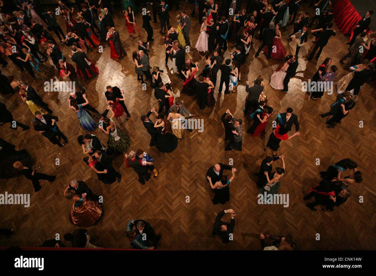 Graduation ball of the Gymnasium 'Na Prazacce' in the Lucerna Concert ...