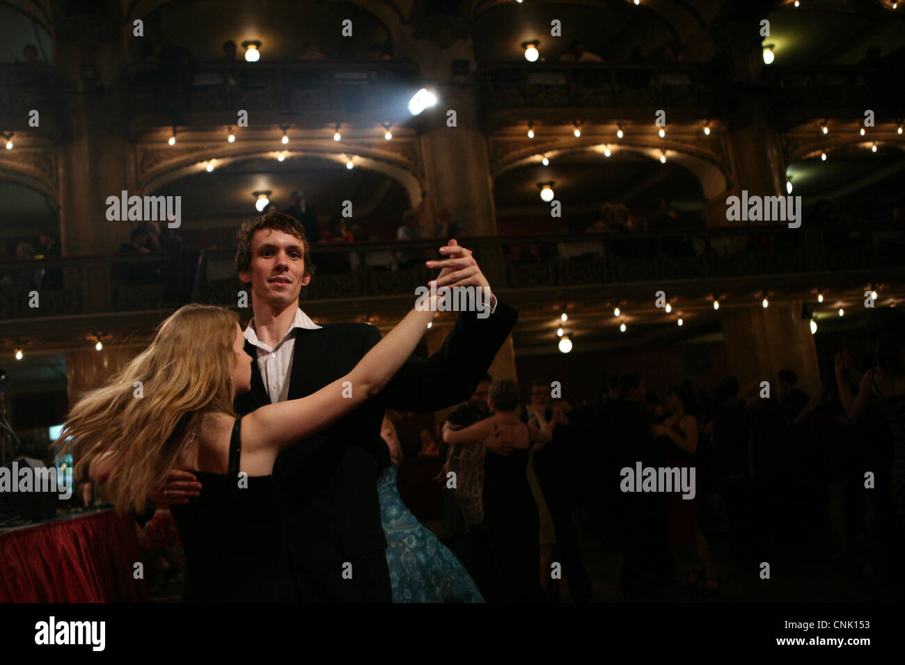 Graduation ball of the Gymnasium 'Na Prazacce' in the Lucerna Concert ...