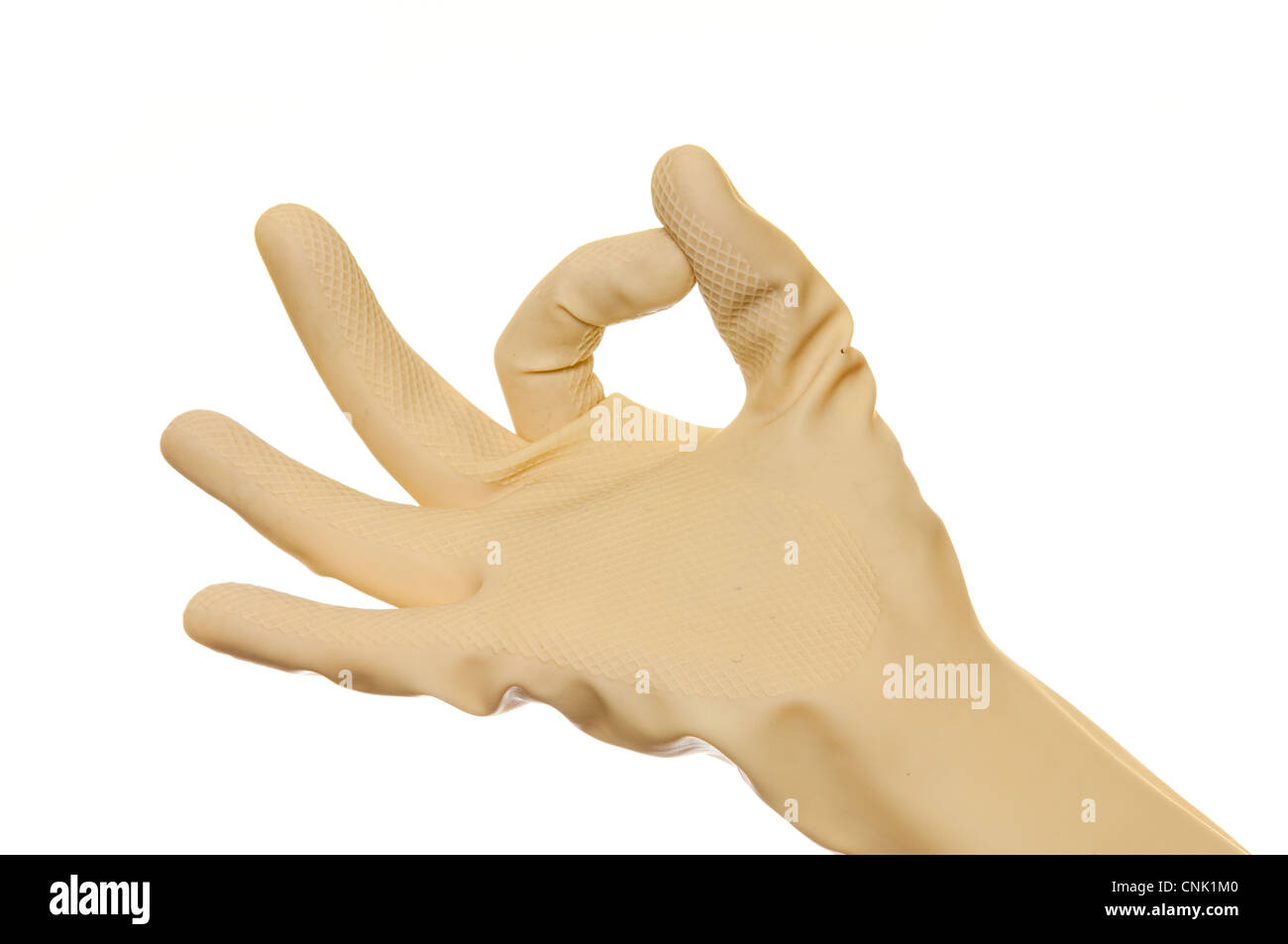 Hand pointing up simple Cut Out Stock Images & Pictures - Alamy