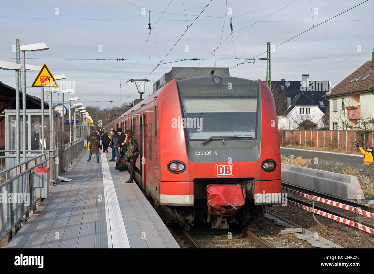 Local passenger train Germany Stock Photo - Alamy