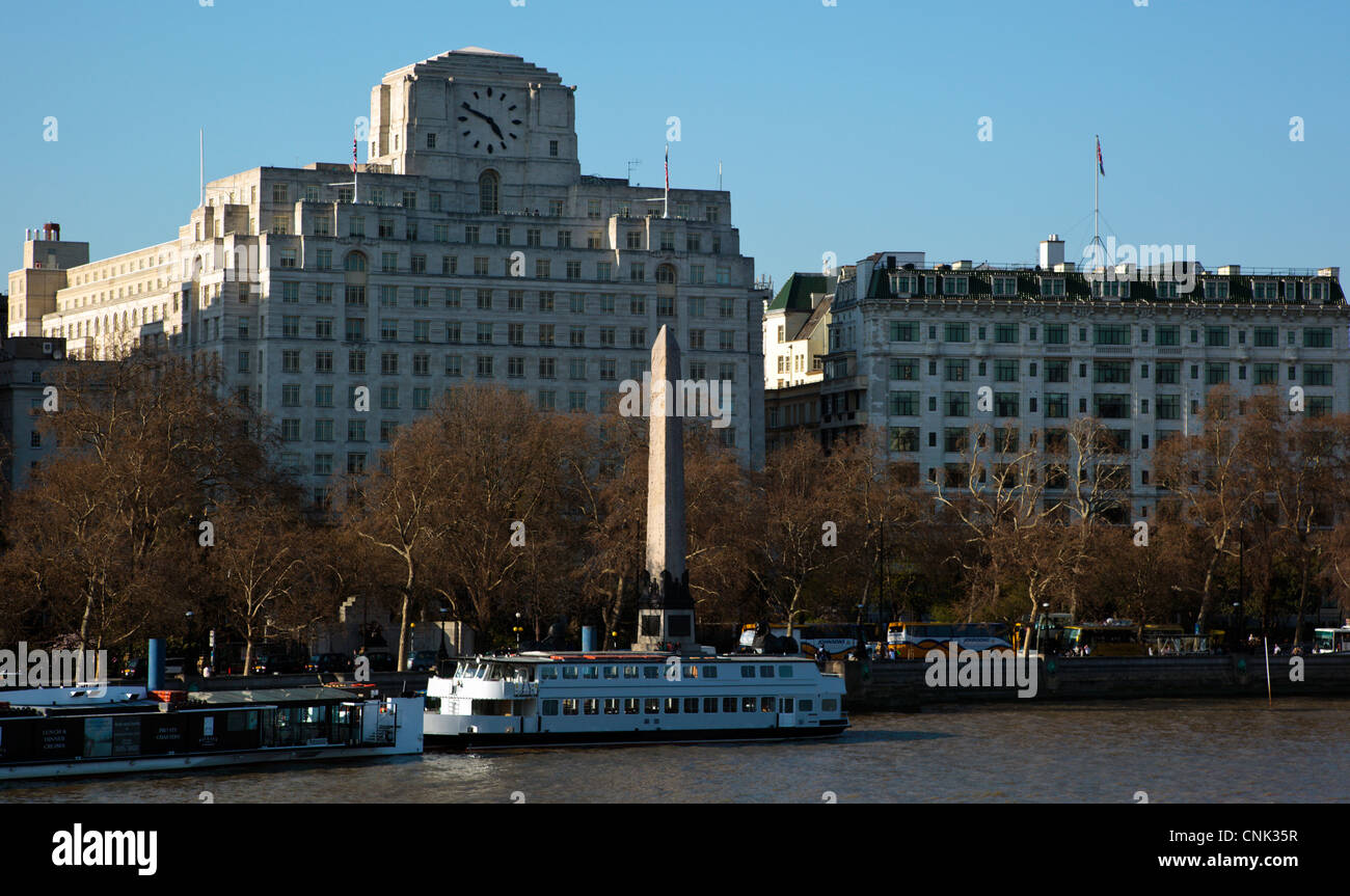 Shell Mex House situated between The Strand and The Embankment with ...