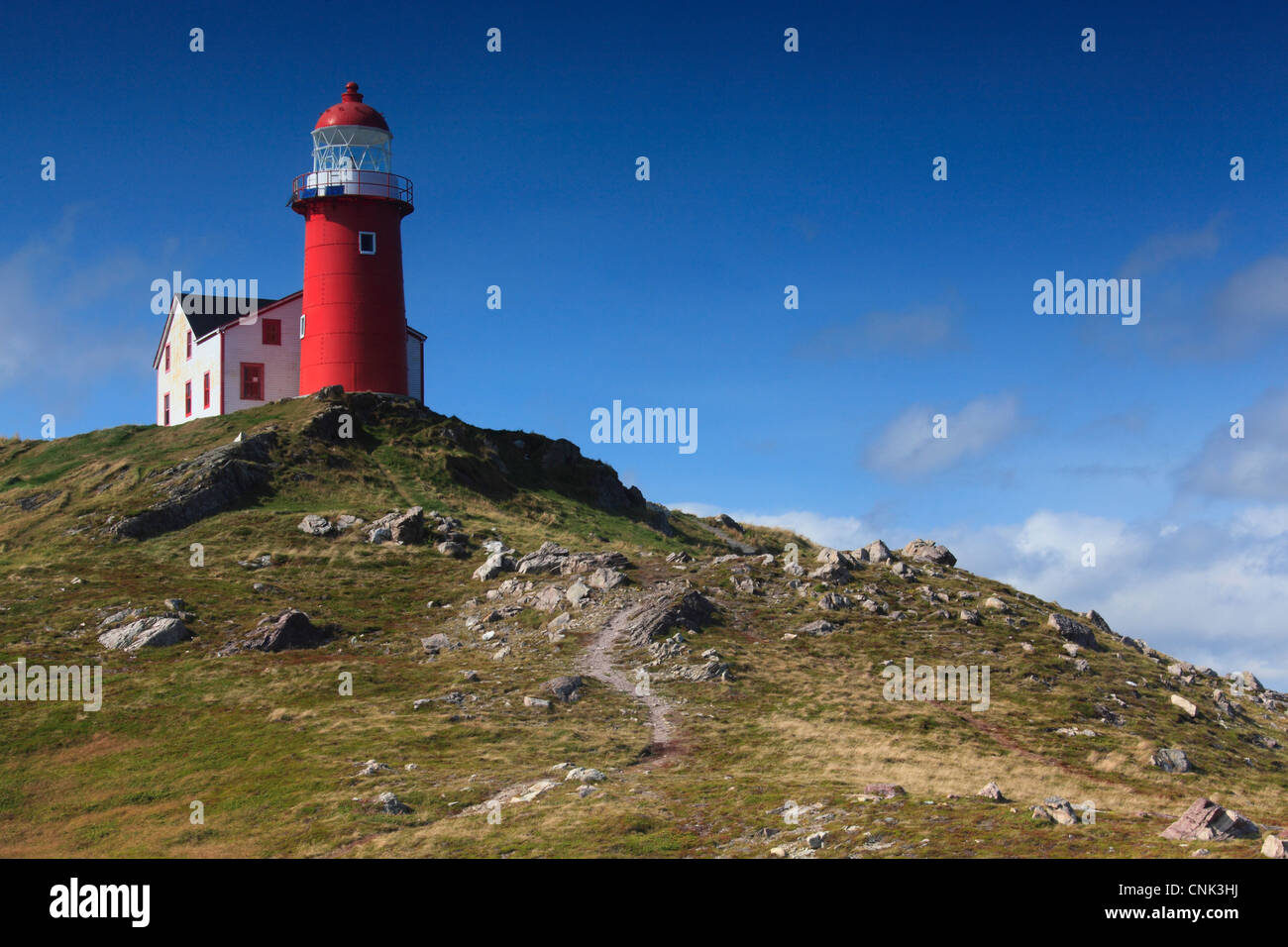 Photo of Ferryland Head Lighthouse, Newfoundland, Canada Stock Photo ...
