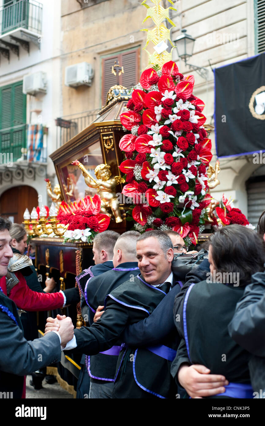 Palermo, Sicily, Italy - Easter celebrations during Holy Friday Stock ...
