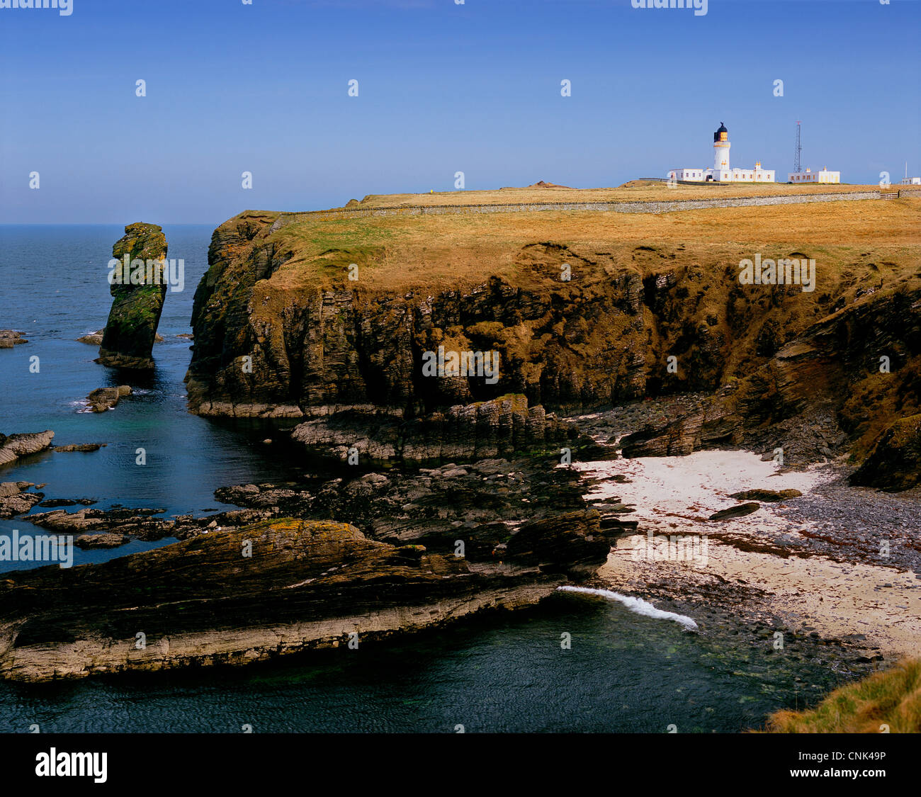 Noss head lighthouse hi-res stock photography and images - Alamy