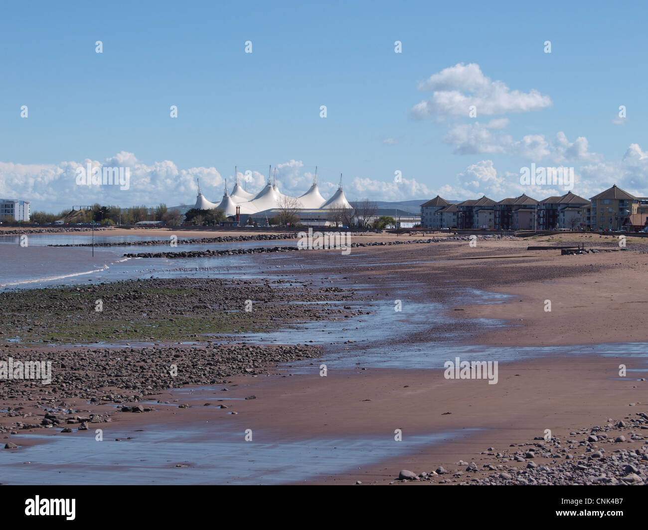 Beach butlins minehead somerset england hi-res stock photography and ...