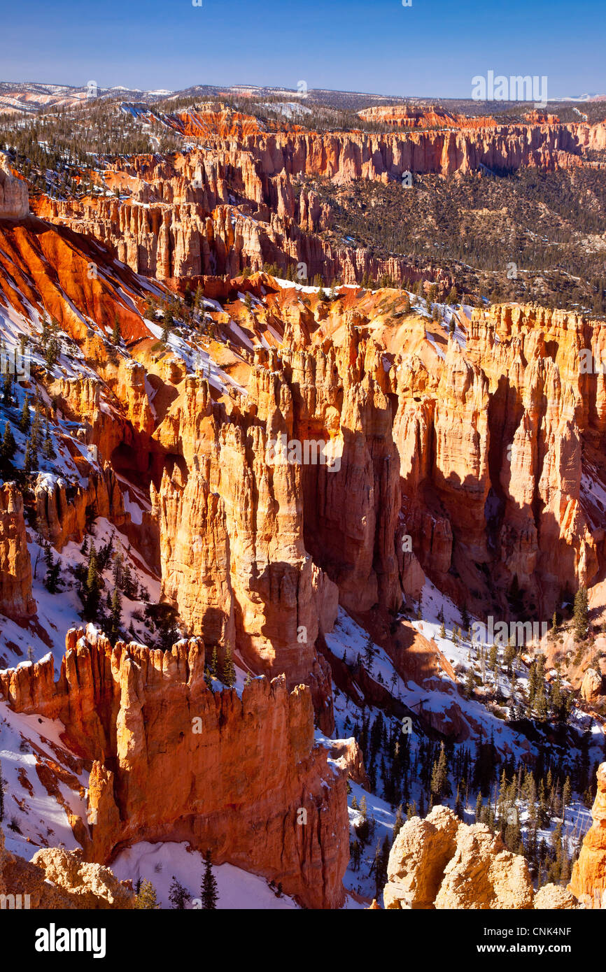 Rock formations at Ponderosa Point, Bryce Canyon National Park, Utah ...
