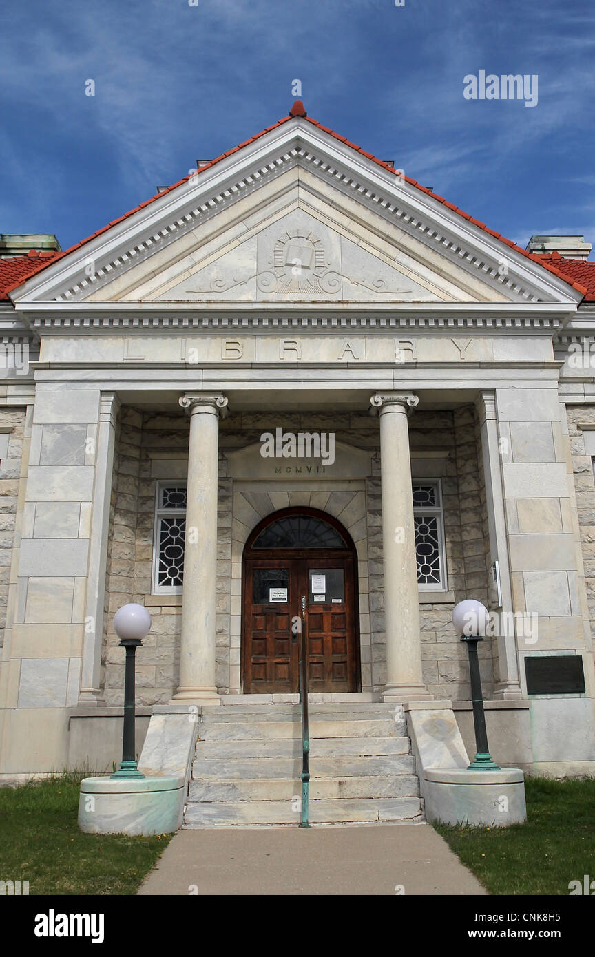 The Lee Library, Lee, Massachusetts Stock Photo - Alamy
