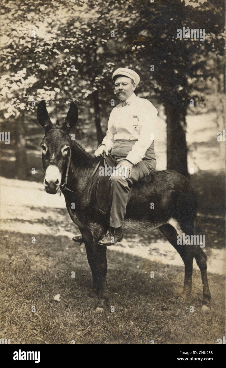 Old man donkey hi-res stock photography and images - Alamy