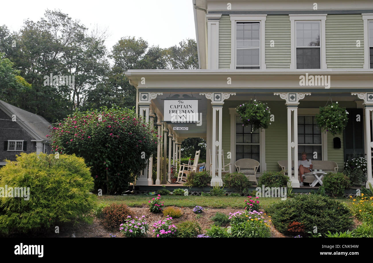Captain Freeman Inn, Brewster, Cape Cod, Massachusetts Stock Photo - Alamy
