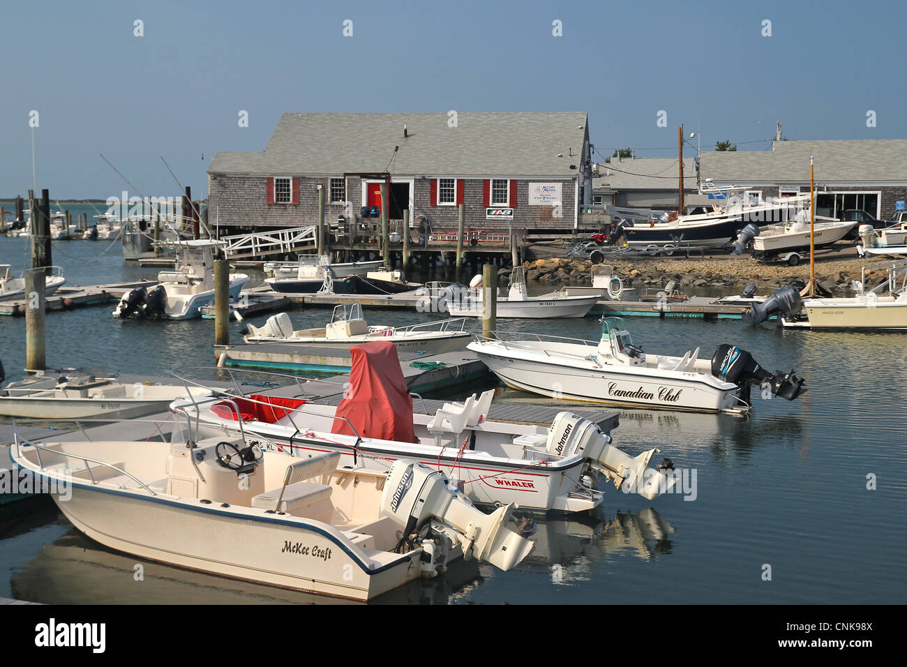 Barnstable Harbor, Cape Cod, Massachusetts Stock Photo - Alamy