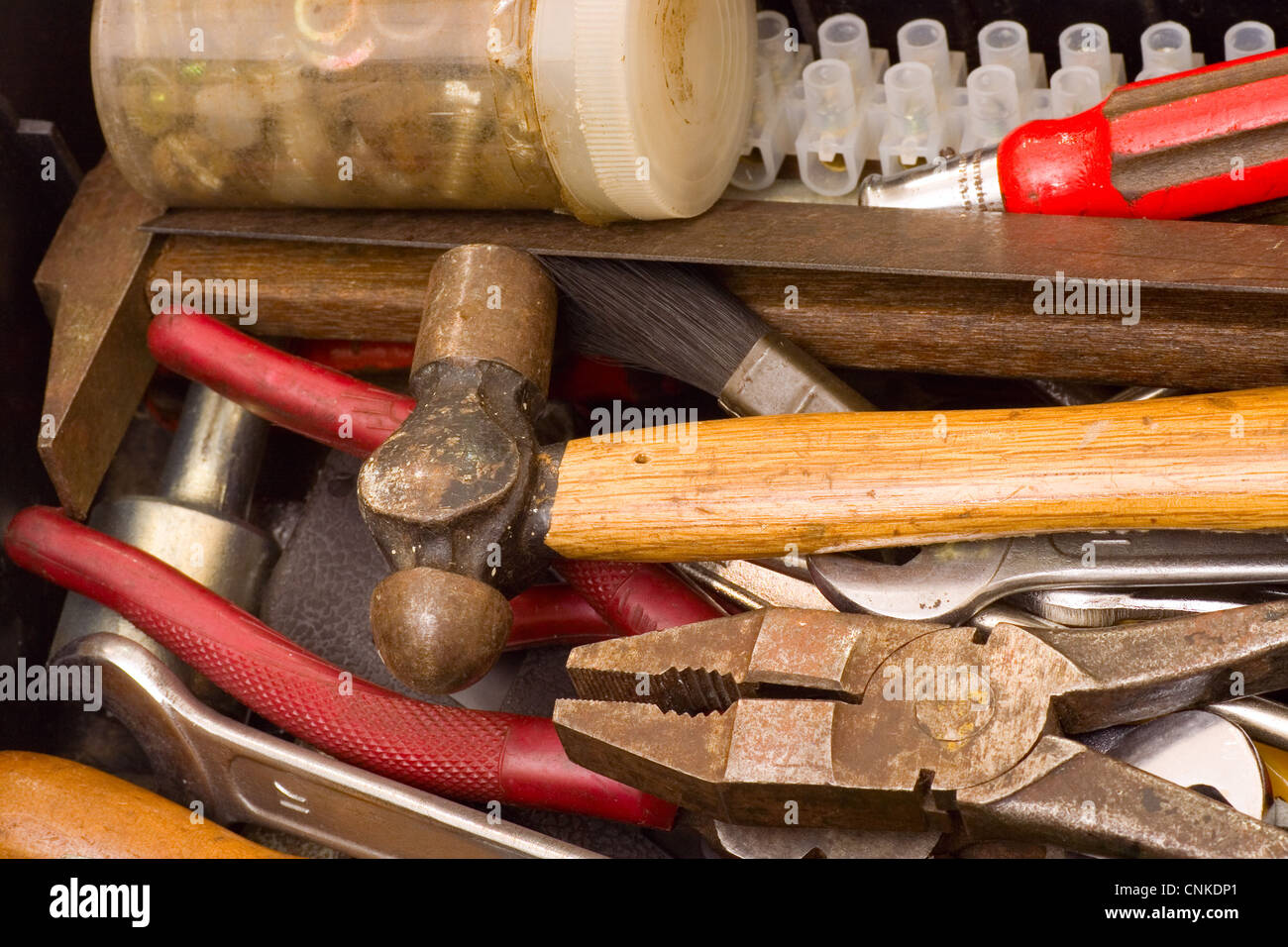 Greasy toolbox hi-res stock photography and images - Alamy