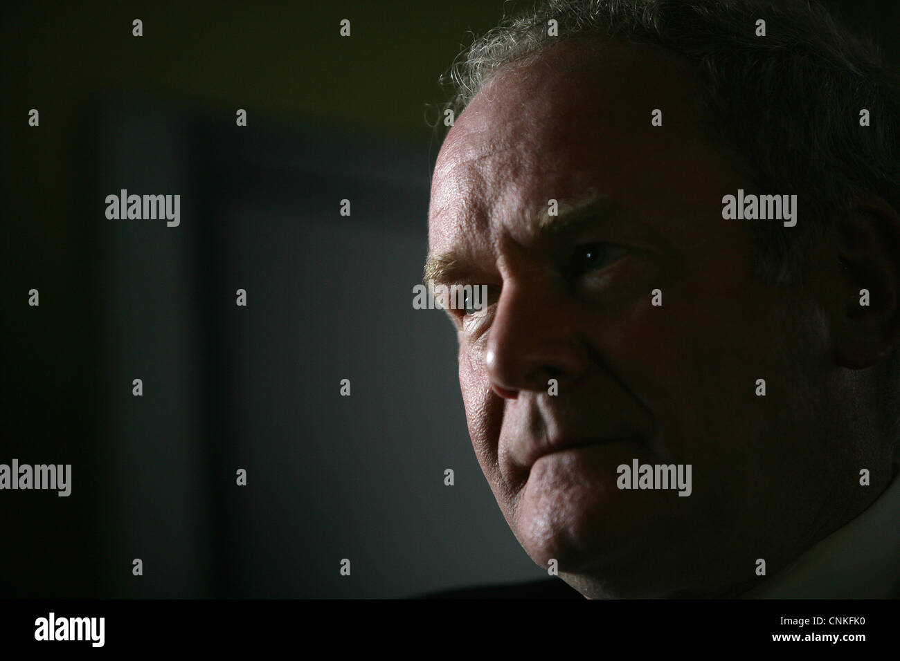 Sinn Fein's Martin McGuinness Stock Photo - Alamy