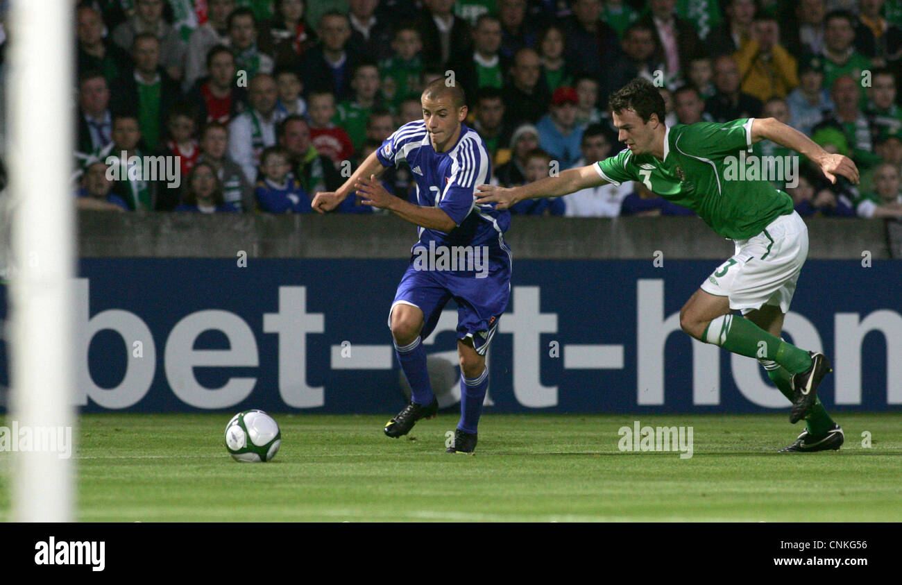 The Northern Ireland national football team Stock Photo - Alamy