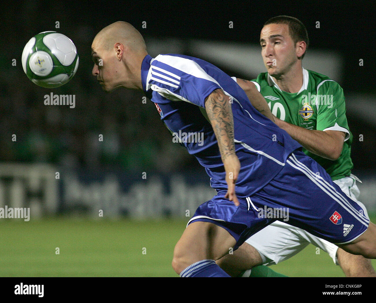 The Northern Ireland national football team Stock Photo - Alamy