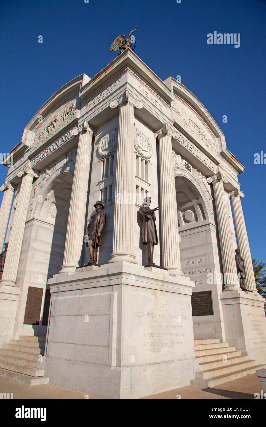 Gettysburg National Military Park Visitor Center Stock Photo - Alamy