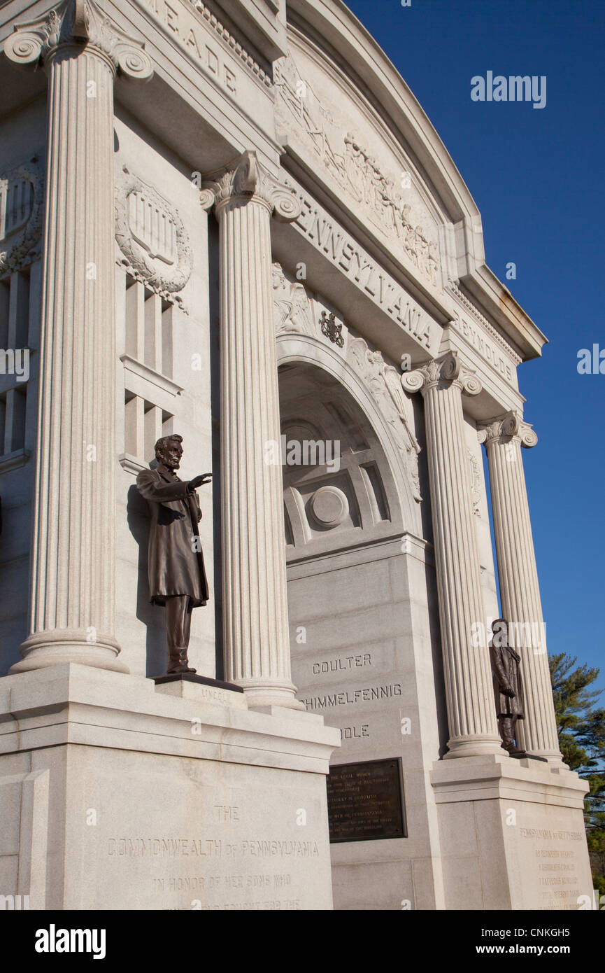 Gettysburg National Military Park Visitor Center Stock Photo - Alamy