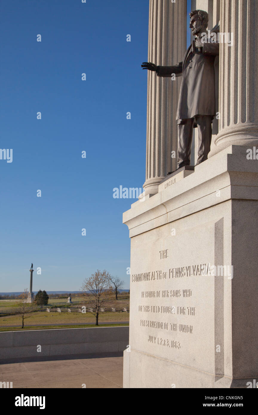 Gettysburg National Military Park Visitor Center Stock Photo - Alamy