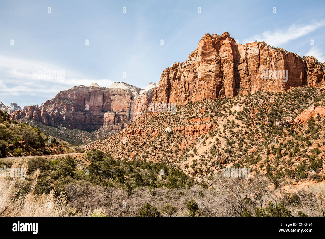 red rock formations: a set of sandstone peaks and walls called the ...