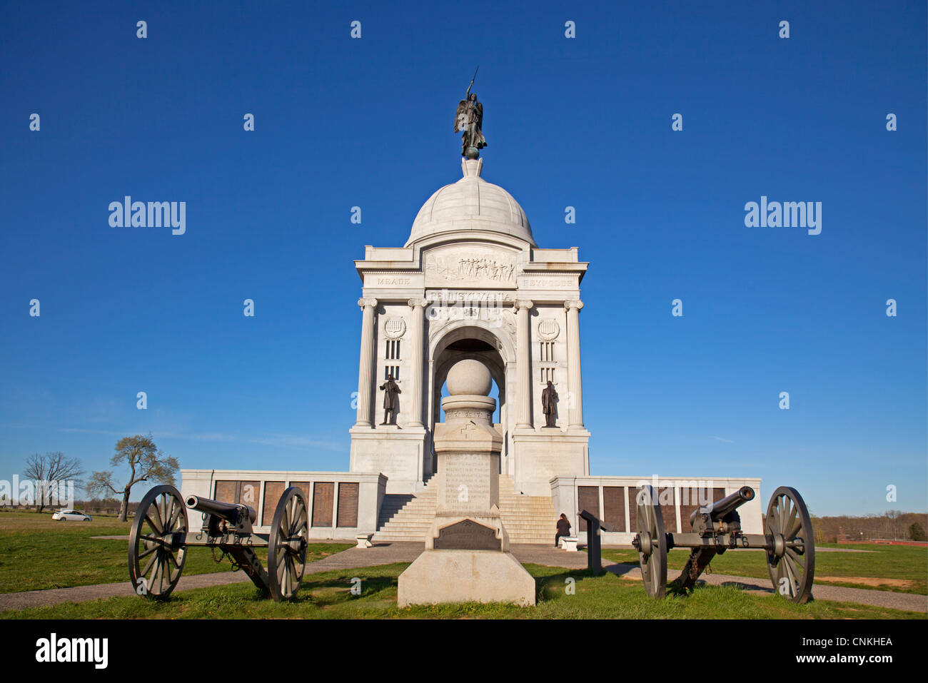 Gettysburg National Military Park Visitor Center Stock Photo - Alamy