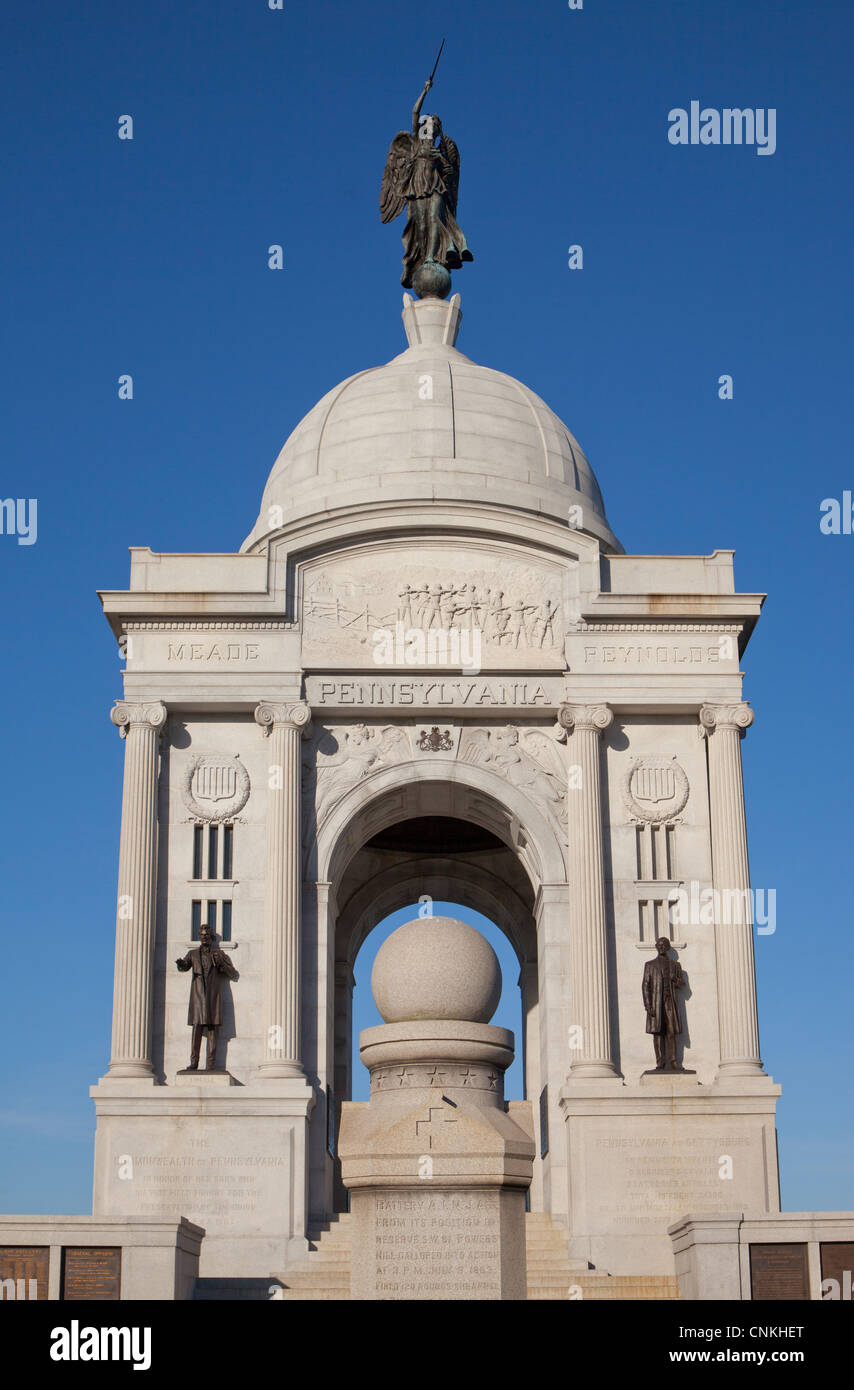 Gettysburg National Military Park Visitor Center Stock Photo - Alamy