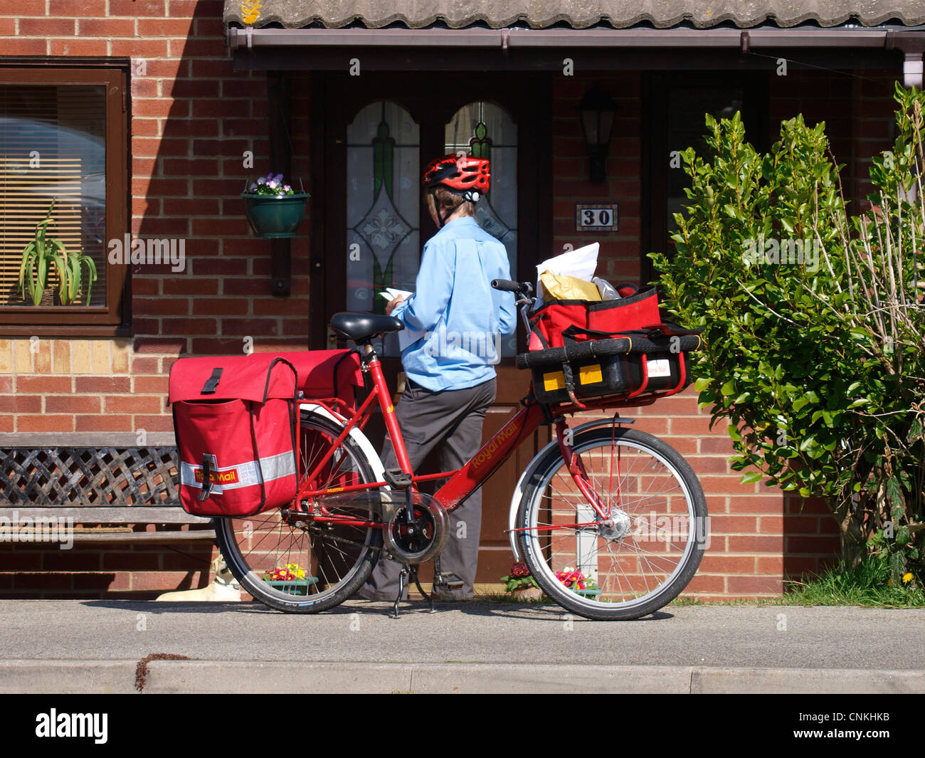 Postwoman hi-res stock photography and images - Alamy