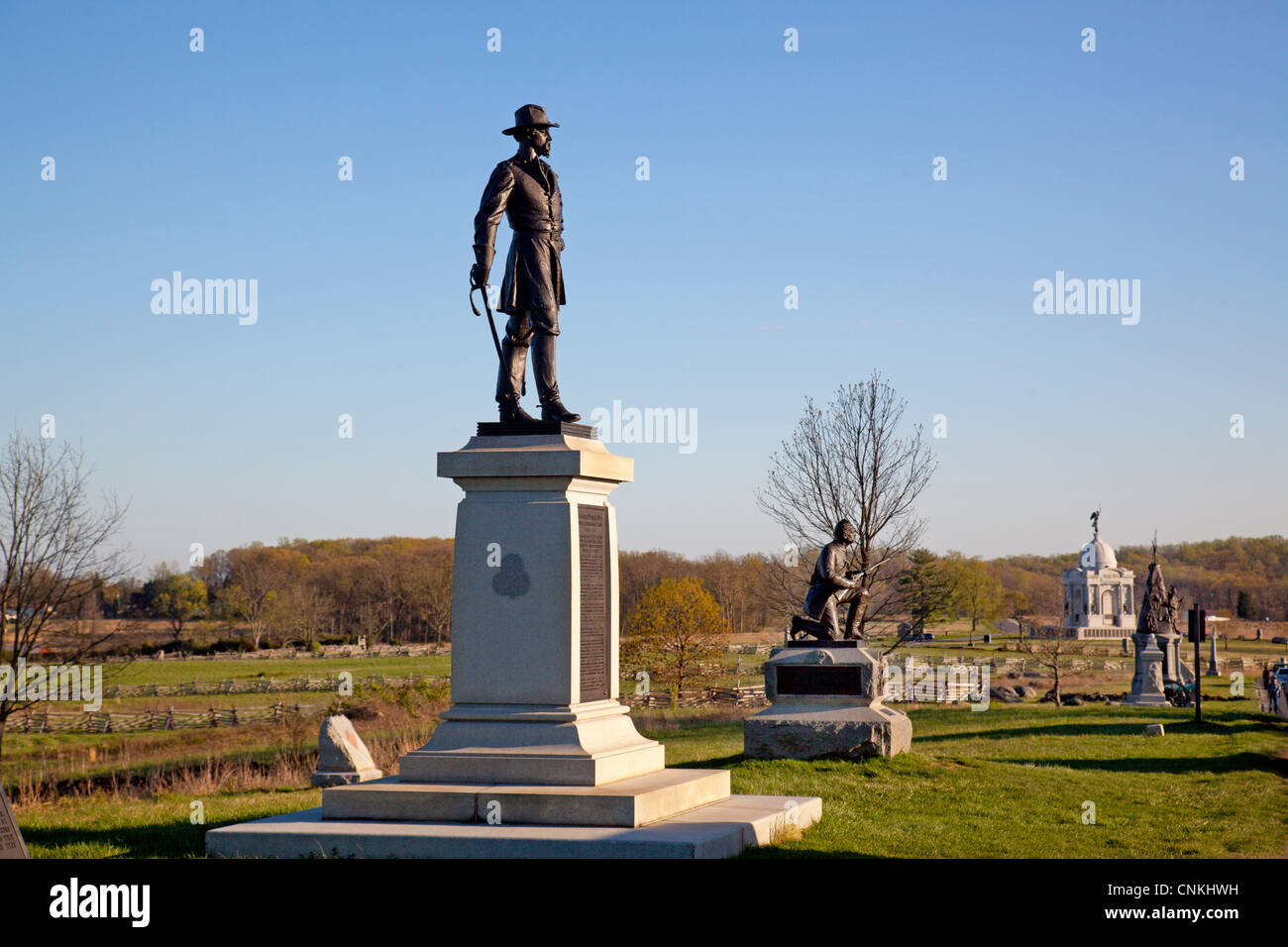 Gettysburg National Military Park Visitor Center Stock Photo - Alamy