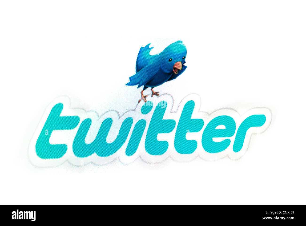 Twitter Logo Social Networking And Microblogging Site Stock Photo - Alamy