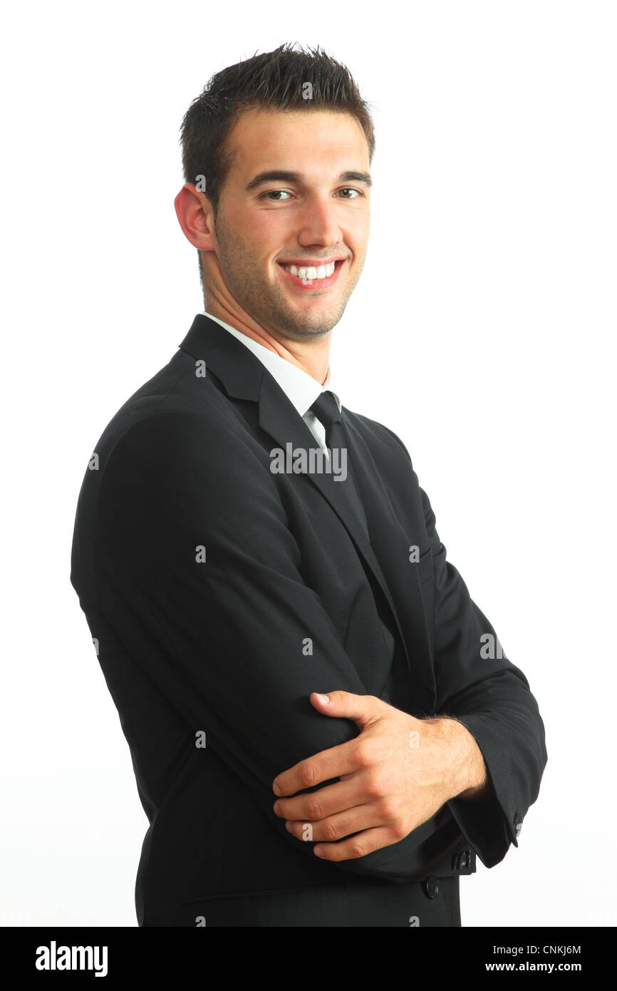 young man smiling Stock Photo - Alamy