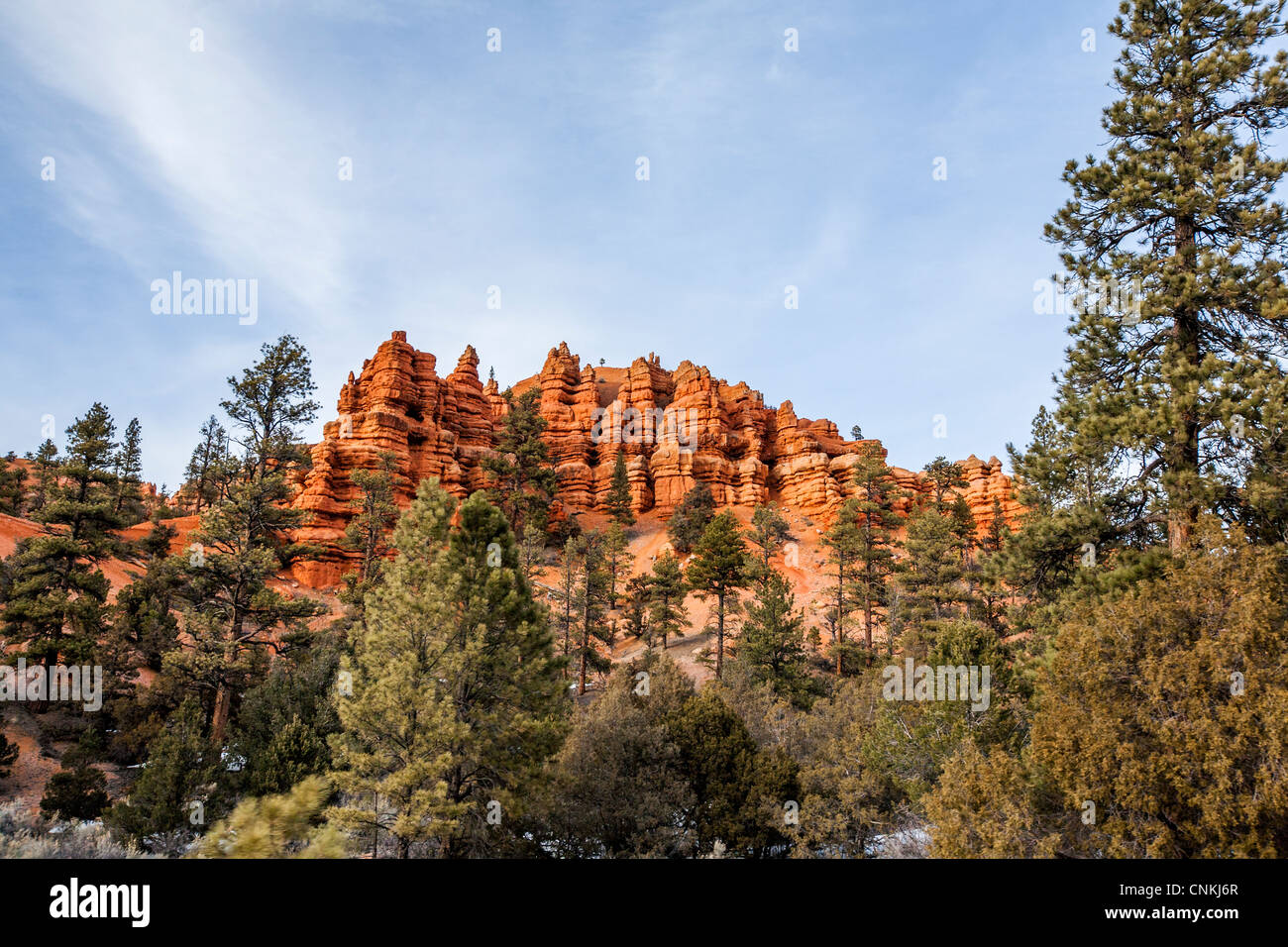red rock formations: a set of sandstone peaks and walls called the ...